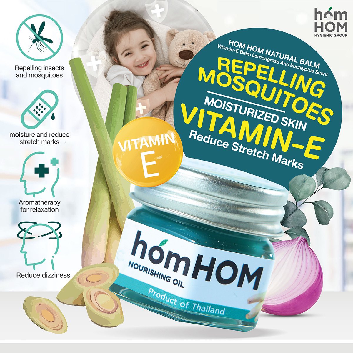 HomHOM Herb Nourishing Oil Balm – Urban Essentials Philippines