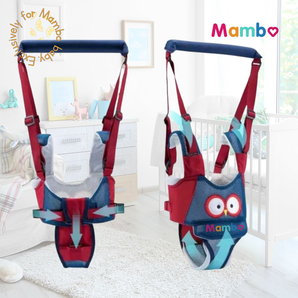 Mambo Handheld Baby Walker Harness – Urban Essentials Philippines