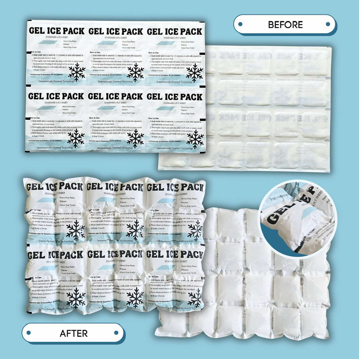 Gel Ice Pack Sheets – Urban Essentials Philippines
