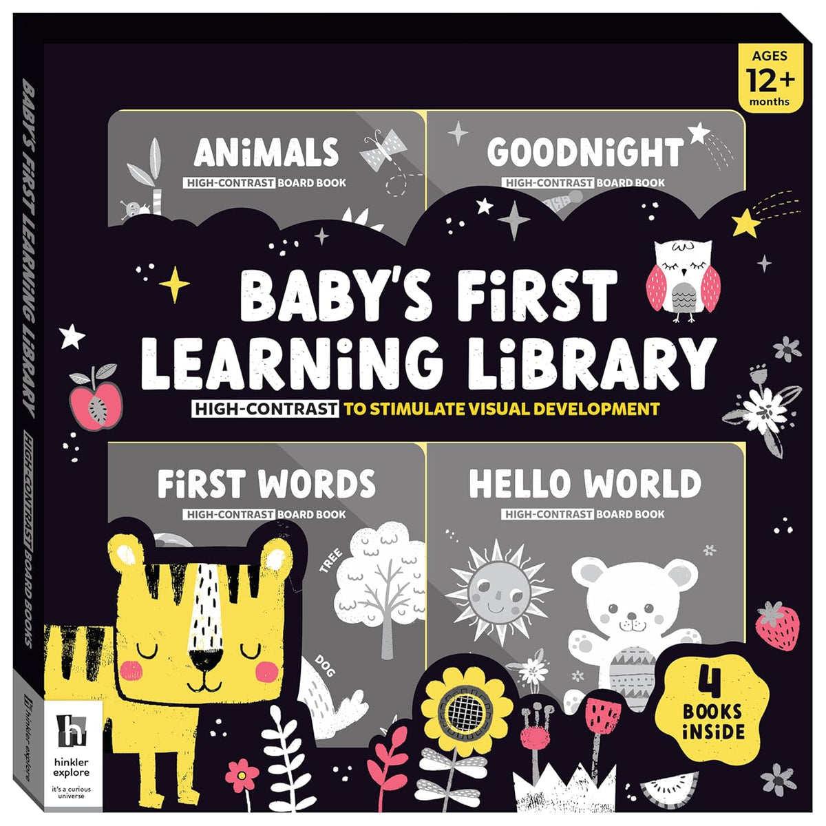 Hinkler Explore High Contrast Baby's First Learning Library – Urban ...
