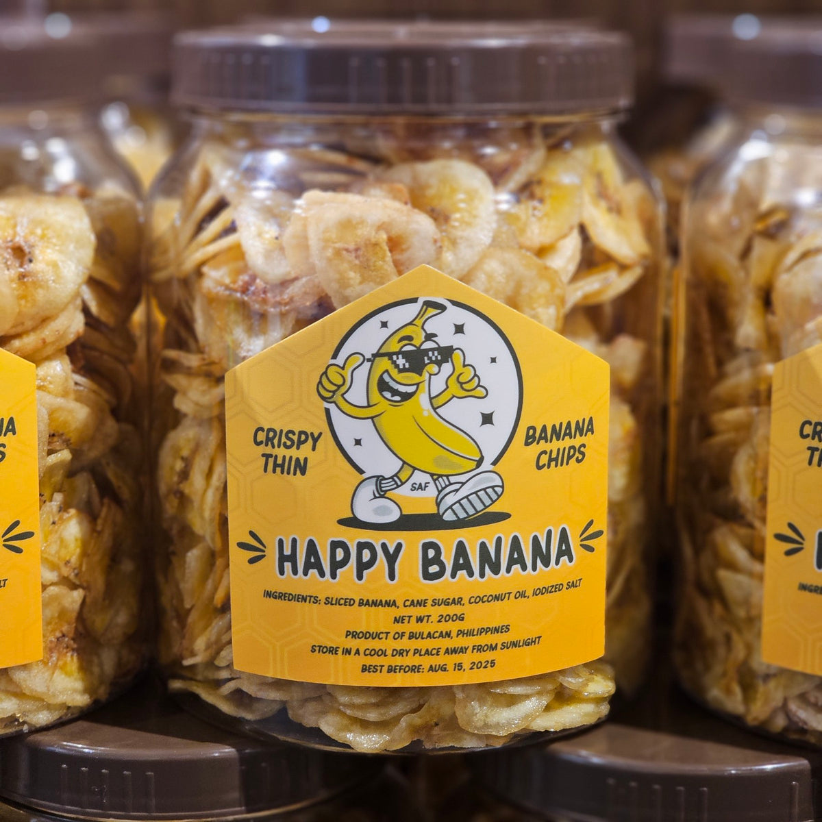 Happy Banana Crispy Thin Banana Chips – Urban Essentials Philippines
