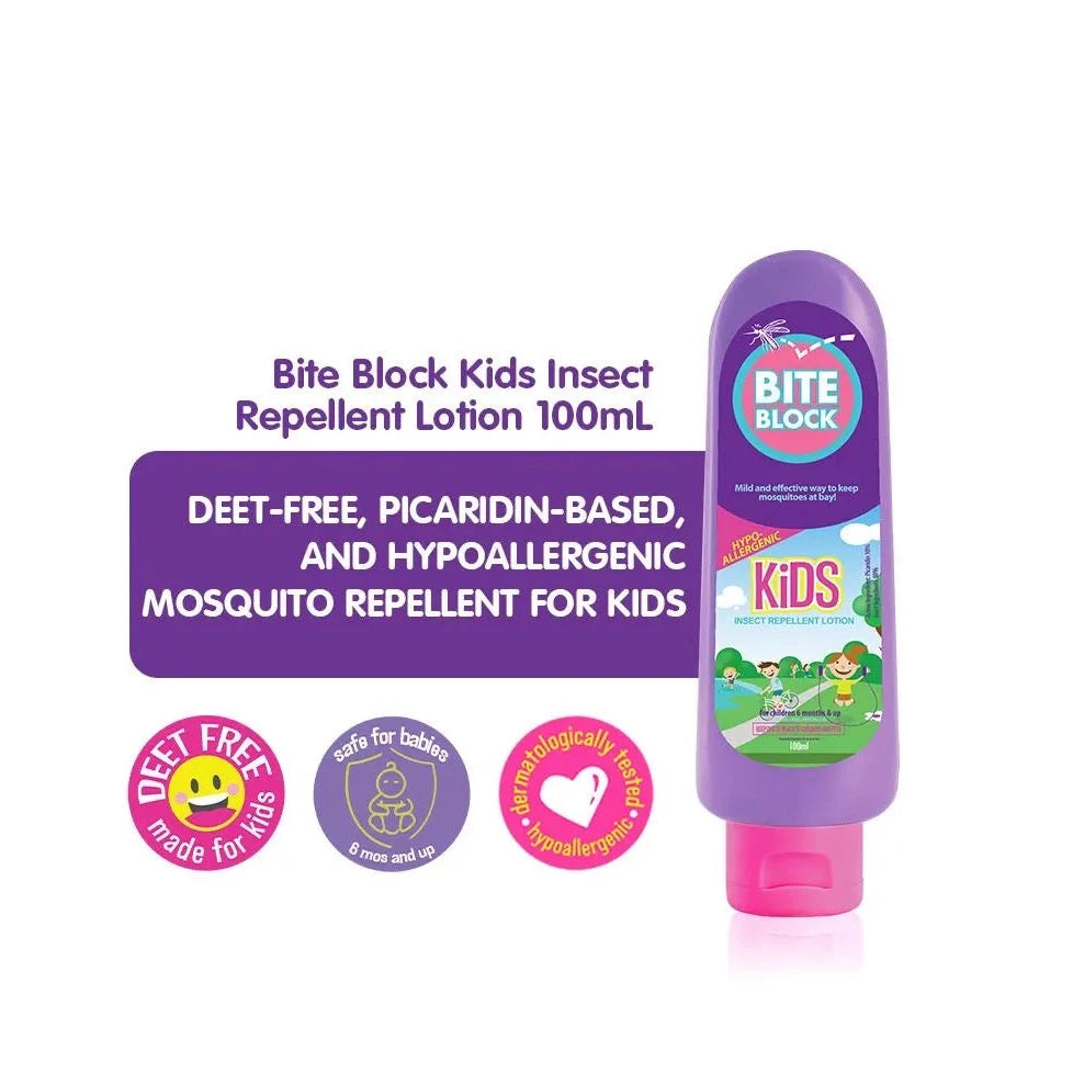 Bite Block Kids Insect Repellent Lotion – Urban Essentials Philippines