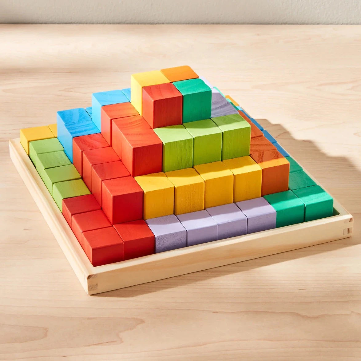 Anko 64 Pieces Wooden Blocks Pyramid – Urban Essentials Philippines