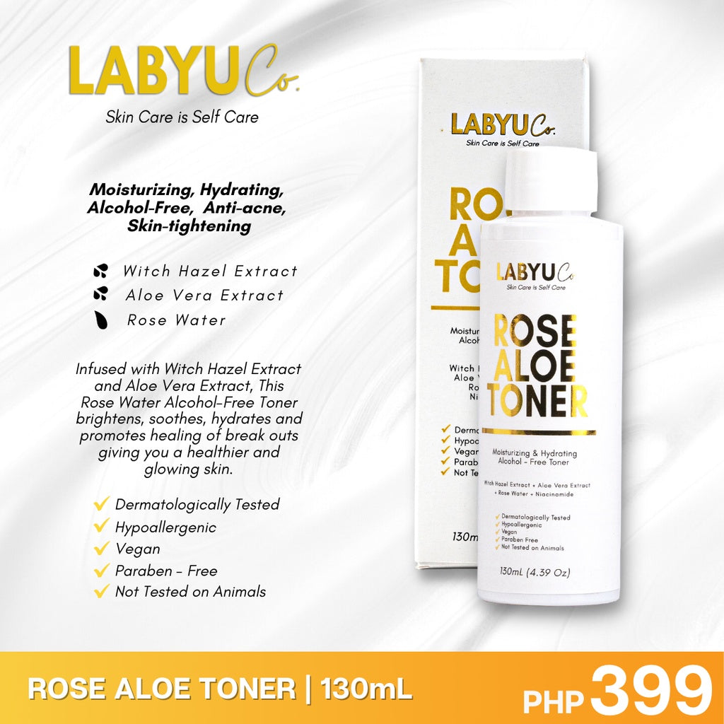 LABYU Co. Rose Aloe BrighteningToner – Urban Essentials Philippines