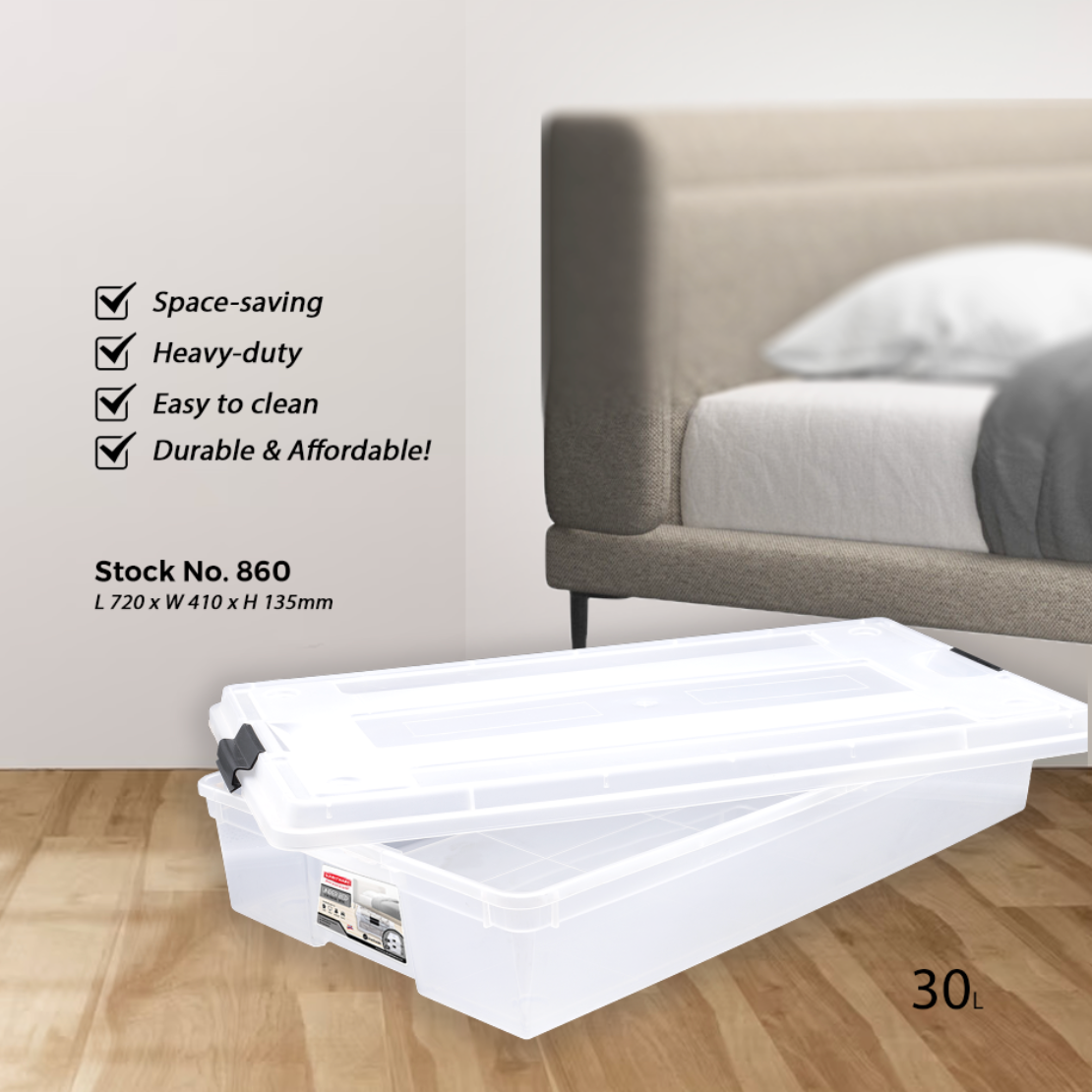 Sunnyware Under Bed Stock Box – Urban Essentials Philippines