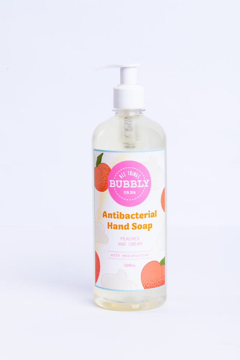 All Things Bubbly Antibacterial Hand Soap 500ml – Urban Essentials ...
