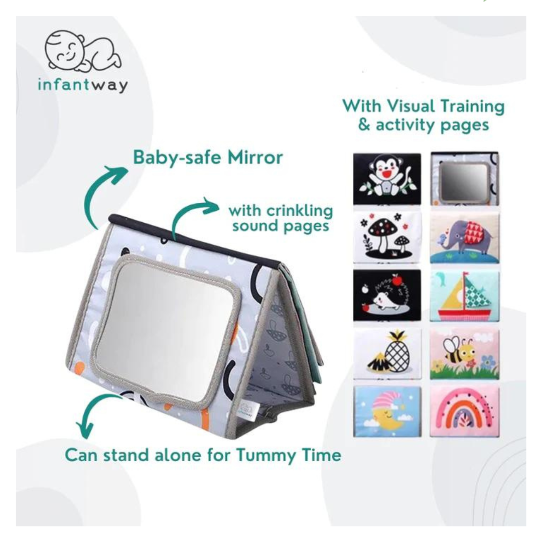Infantway Developmental Baby Mirror Toy – Urban Essentials Philippines