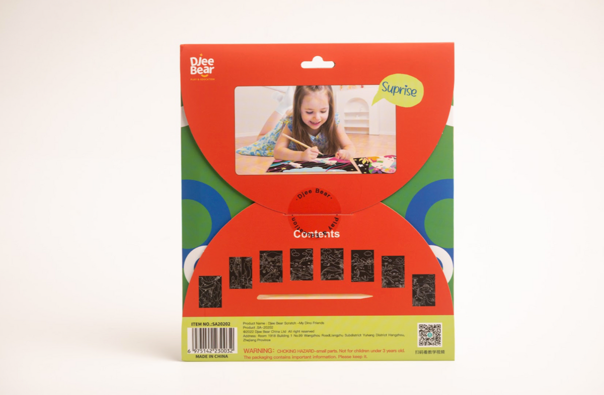 Djee Bear Scratch Art – Urban Essentials Philippines