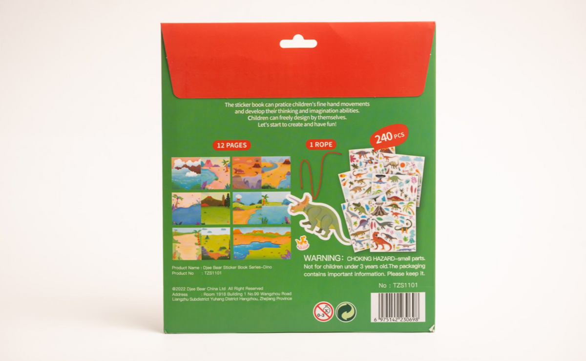 Djee Bear Sticker Book – Urban Essentials Philippines