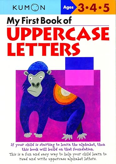 Kumon: My First Book of Uppercase Letters – Urban Essentials Philippines