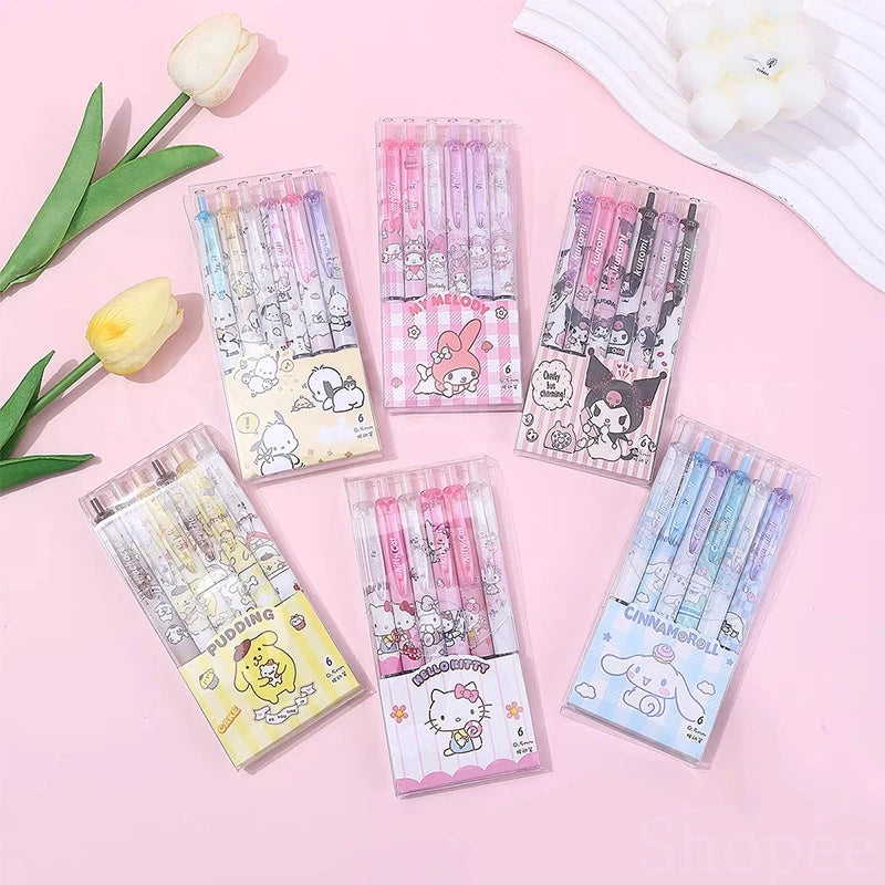 Little Fat Hugs - Sanrio Character Sign Pen (Set of 6) – Urban ...