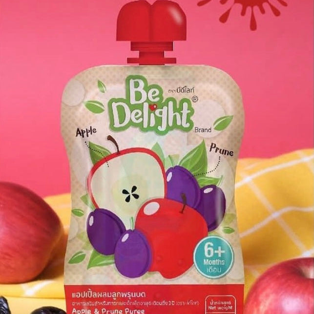 BE DELIGHT - Apple and Prune Puree (6 months & above) – Urban ...