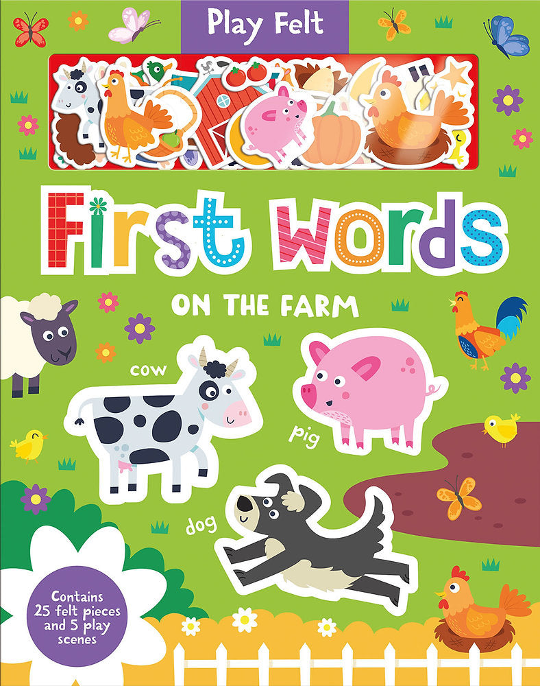 Play Felt Book: First Words On The Farm – Urban Essentials Philippines