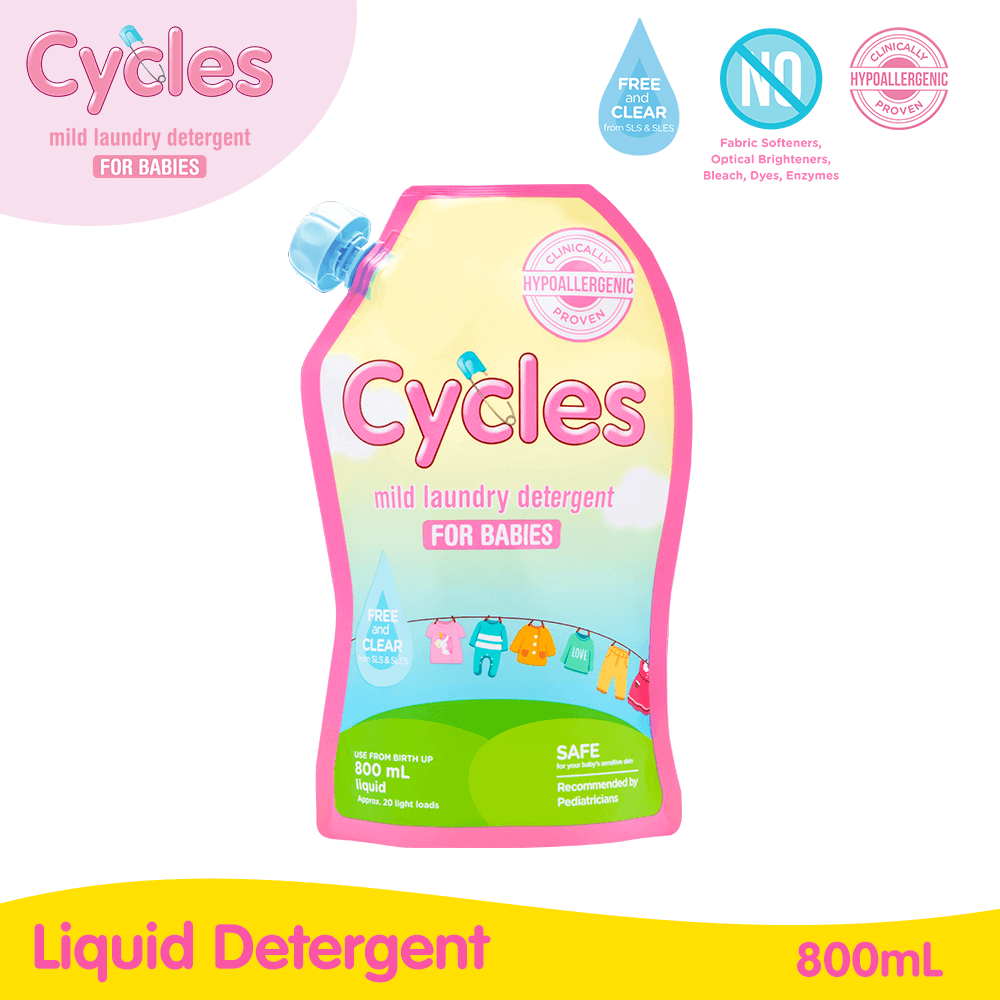 Cycles Mild Liquid Laundry Detergent – Urban Essentials Philippines