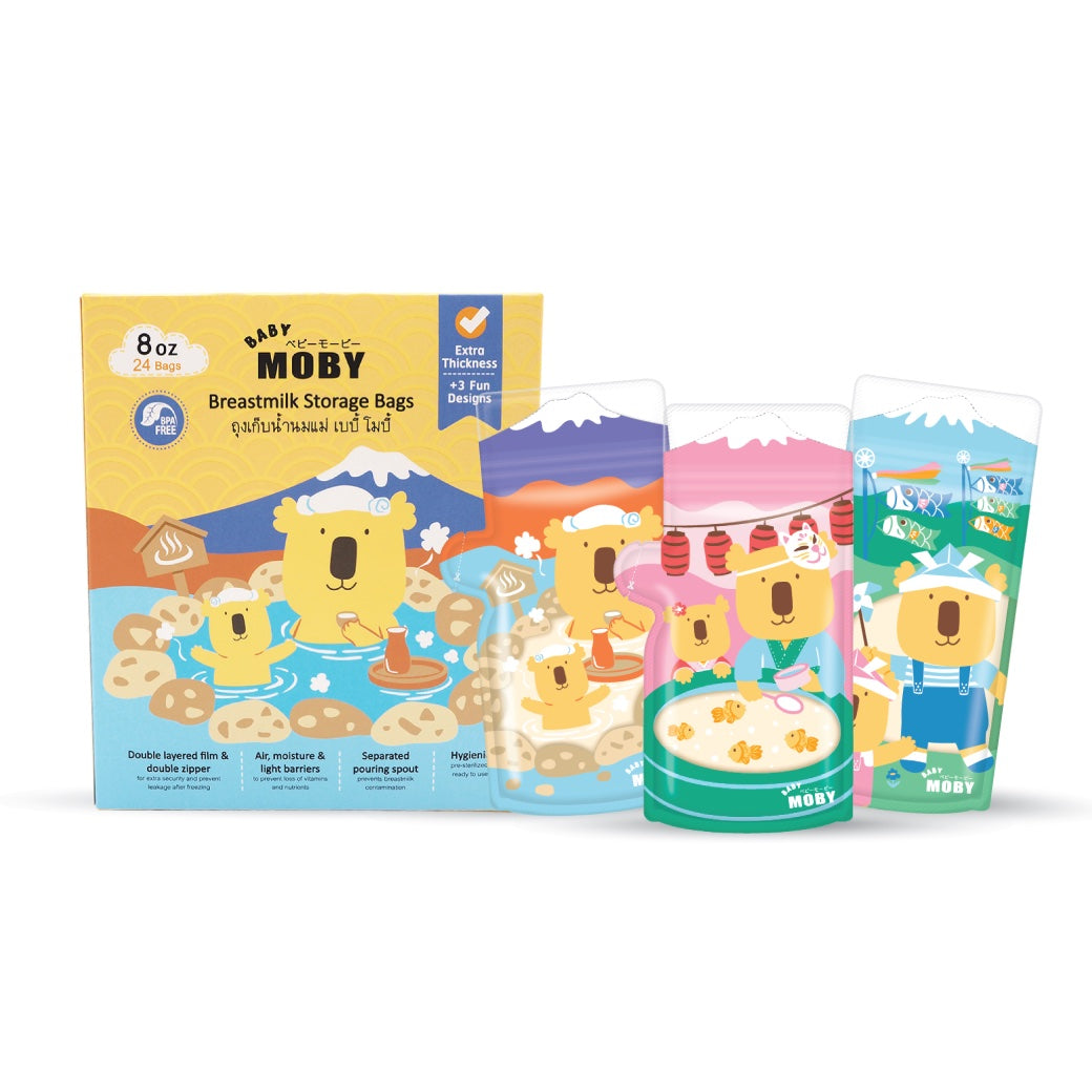 Moby Breastmilk Bags (Japan Collection) – Urban Essentials Philippines