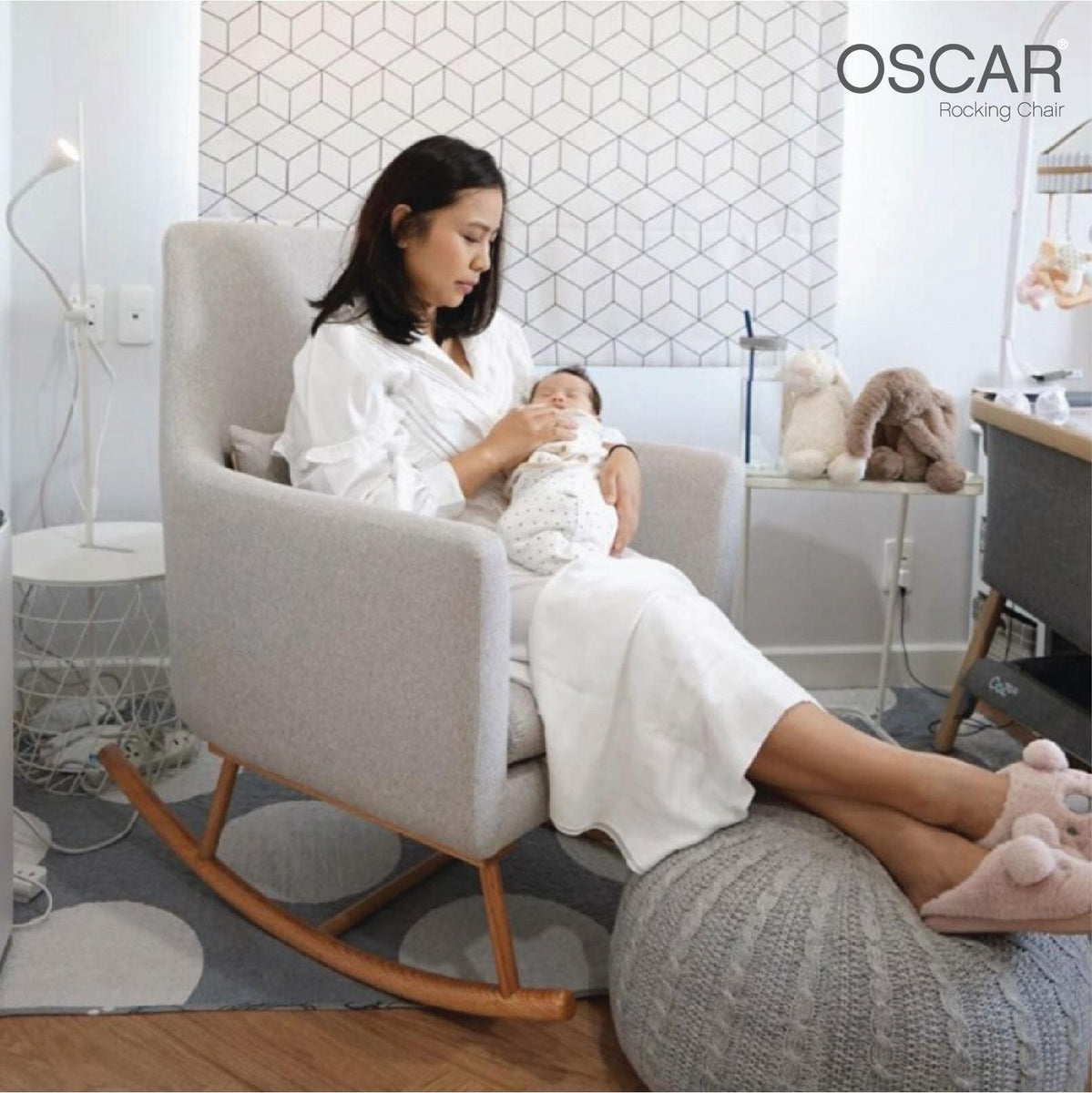 Tutti Bambini Oscar Breastfeeding Rocking Chair – Urban Essentials ...