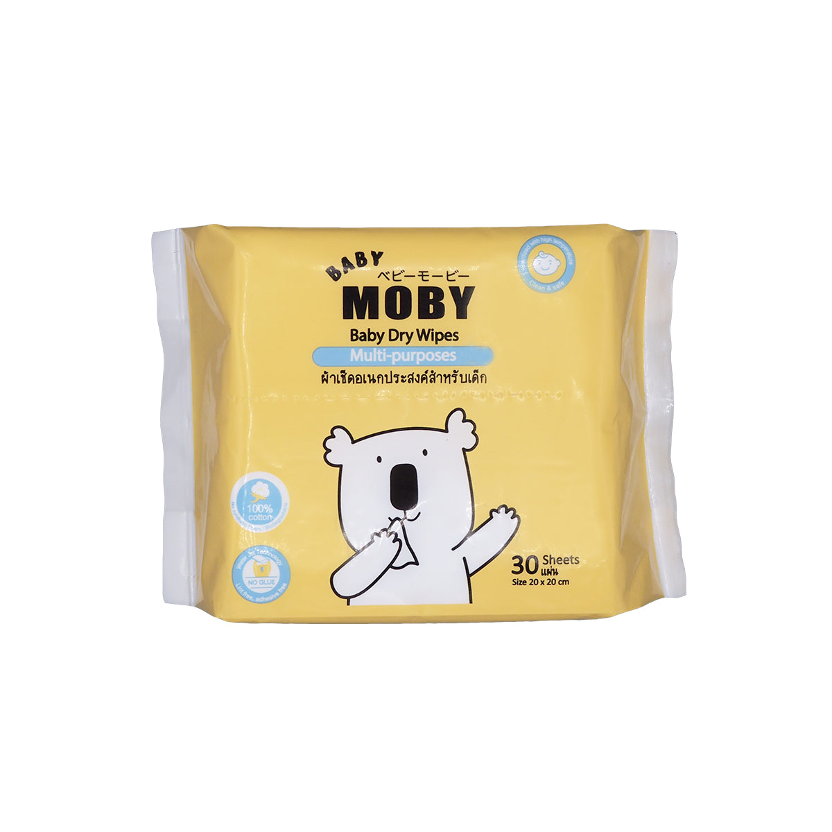 Baby Moby Dry Wipes (30 sheets) – Urban Essentials Philippines