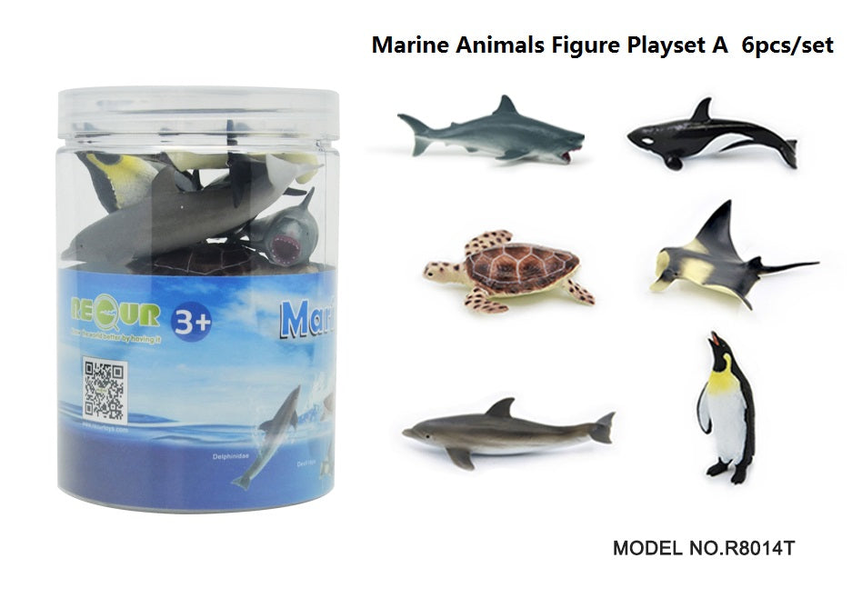 Recur Toy Animals Tub Set (6PCS) – Urban Essentials Philippines